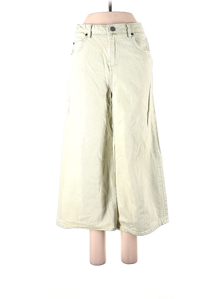 ASOS 100% Cotton Solid Yellow Jeans 30 Waist - 65% off | thredUP