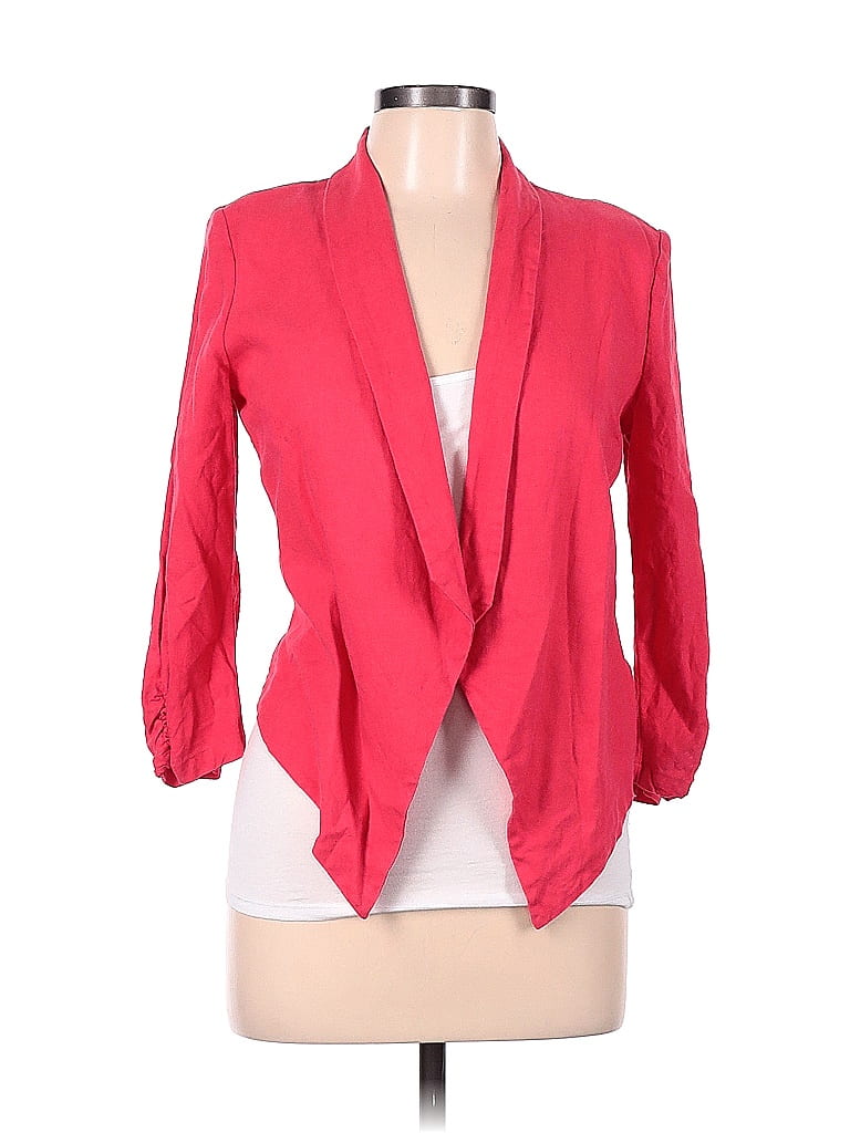 Love Tree Solid Red Blazer Size M - 85% off | thredUP