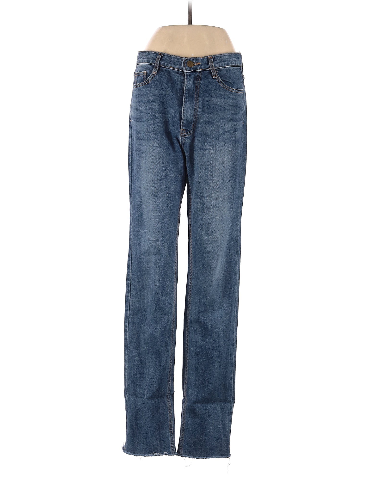 Assorted Brands Solid Blue Jeans Size M - 64% off | thredUP