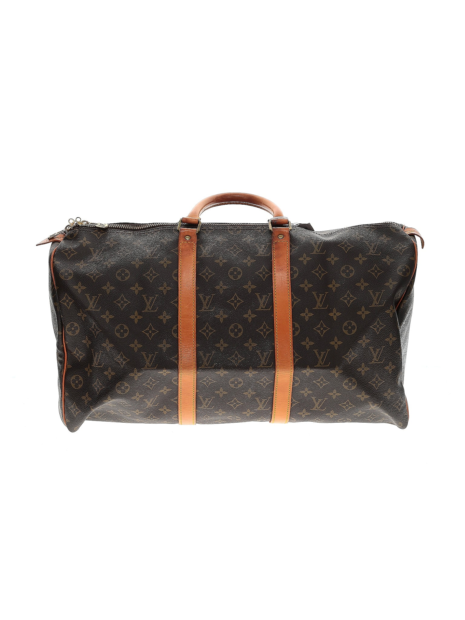 Louis Vuitton 100% Coated Canvas Brown Monogram Canvas Keepall 60 One Size - 46% off | thredUP