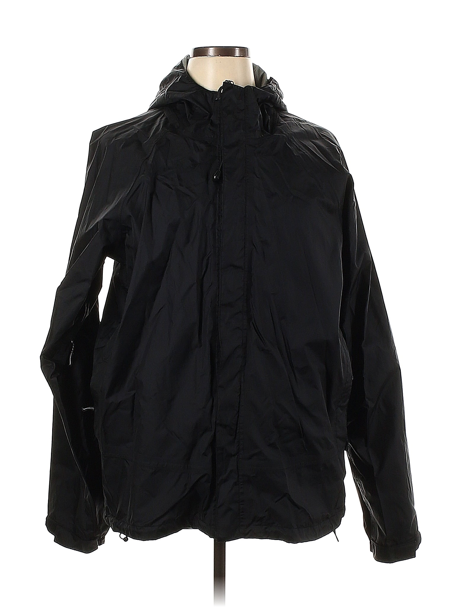 McKinley 100% Nylon Black Windbreaker Size 2XL (Plus) - 54% off | thredUP