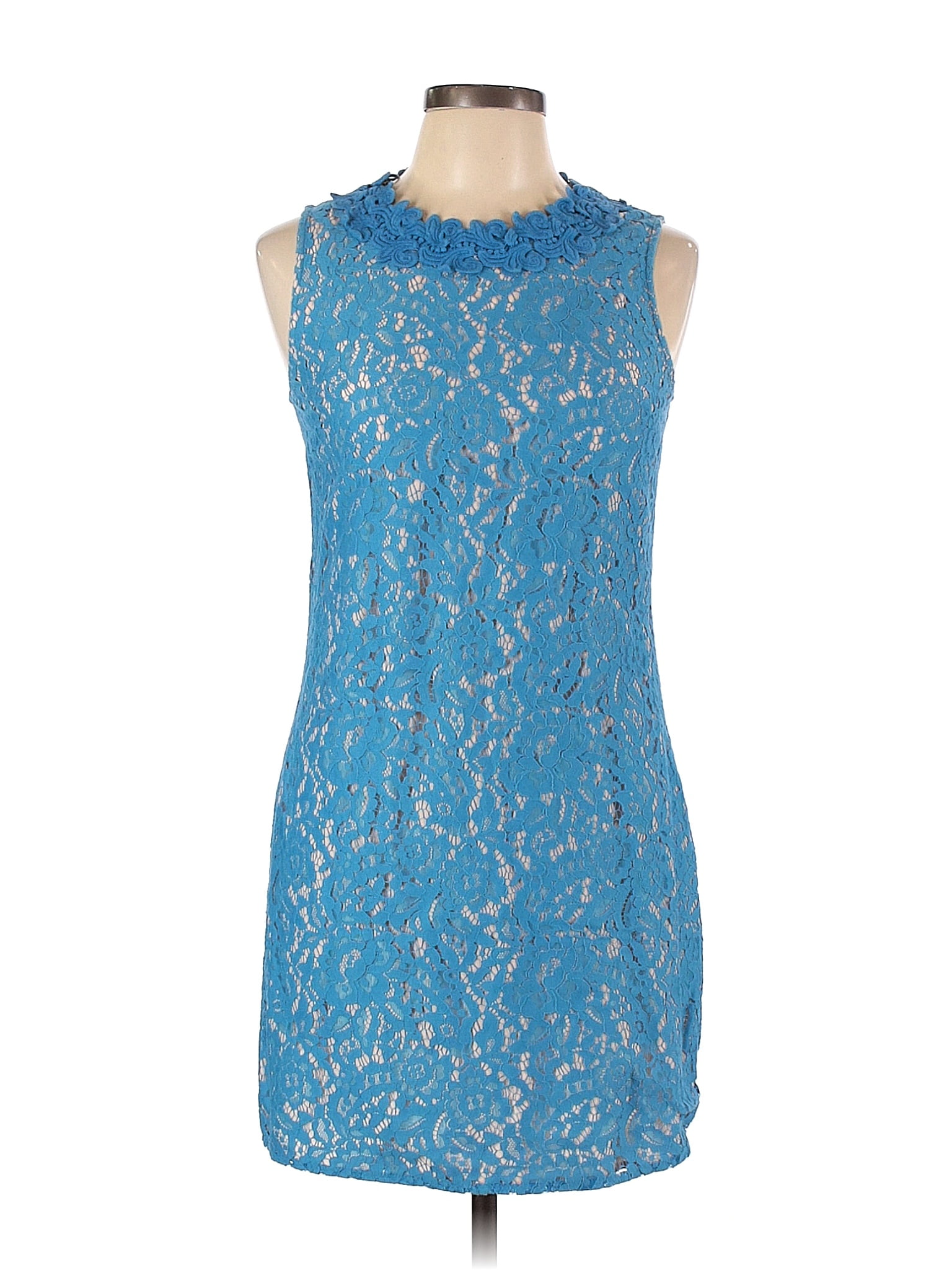 oasis Blue Cocktail Dress Size 10 - 66% off | thredUP