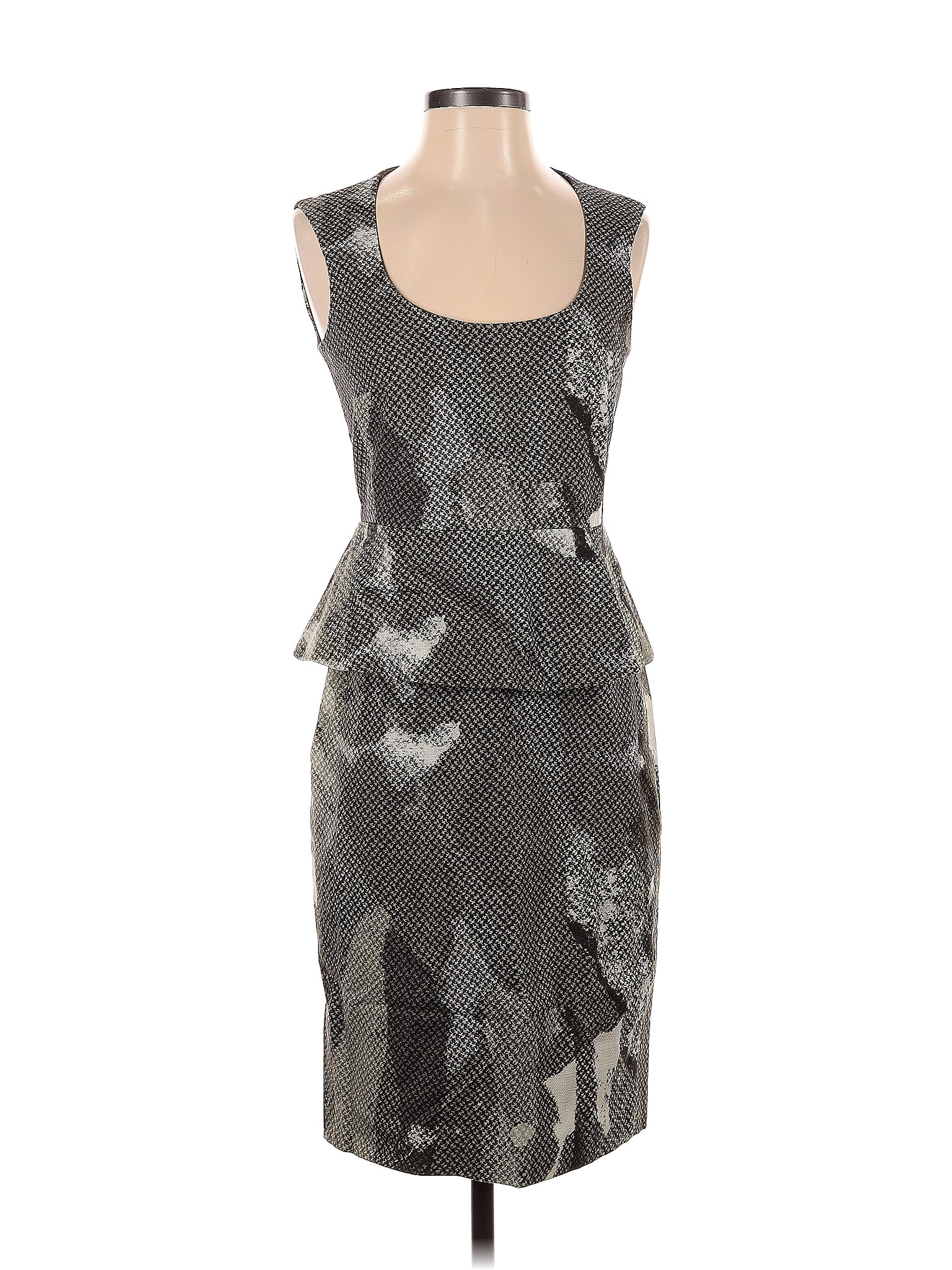 Max Mara Green Peplum Dress Size 2 - 91% off | thredUP