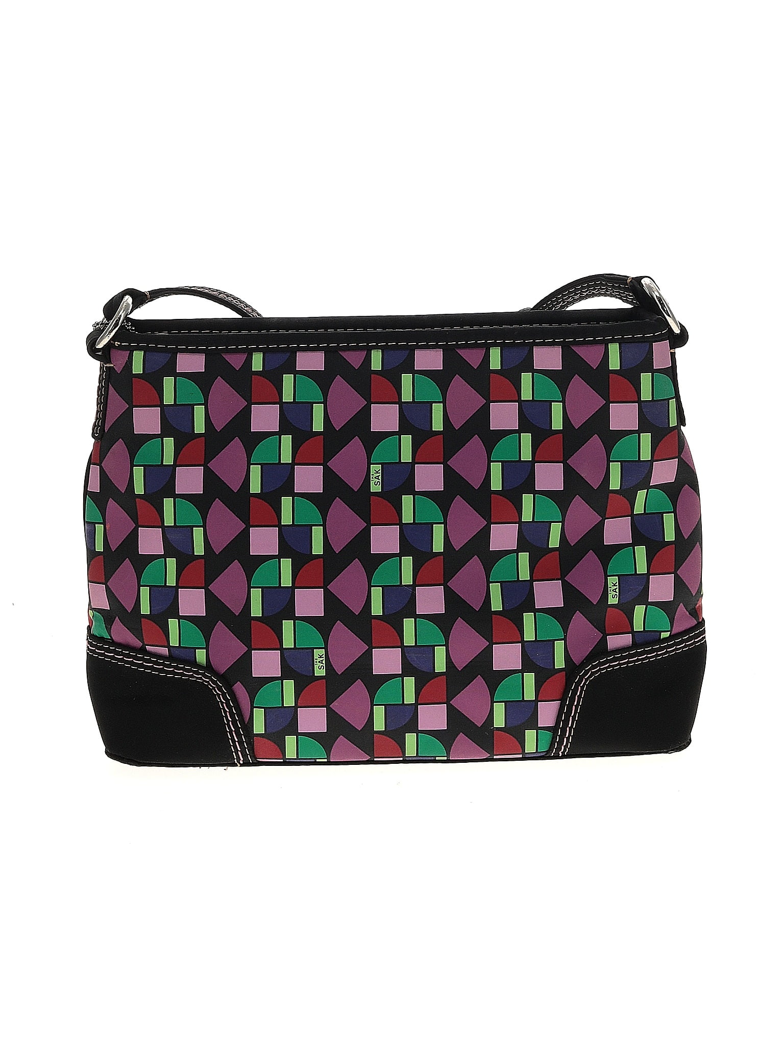 The Sak Color Block Multi Color Black Shoulder Bag One Size - 65% off ...