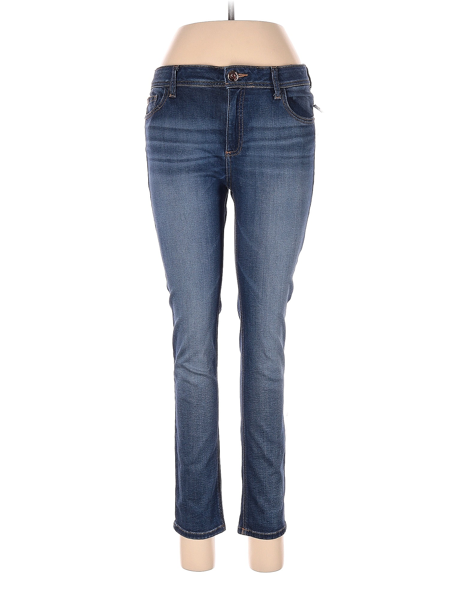 DL1961 Solid Blue Jeans 30 Waist - 86% off | ThredUp