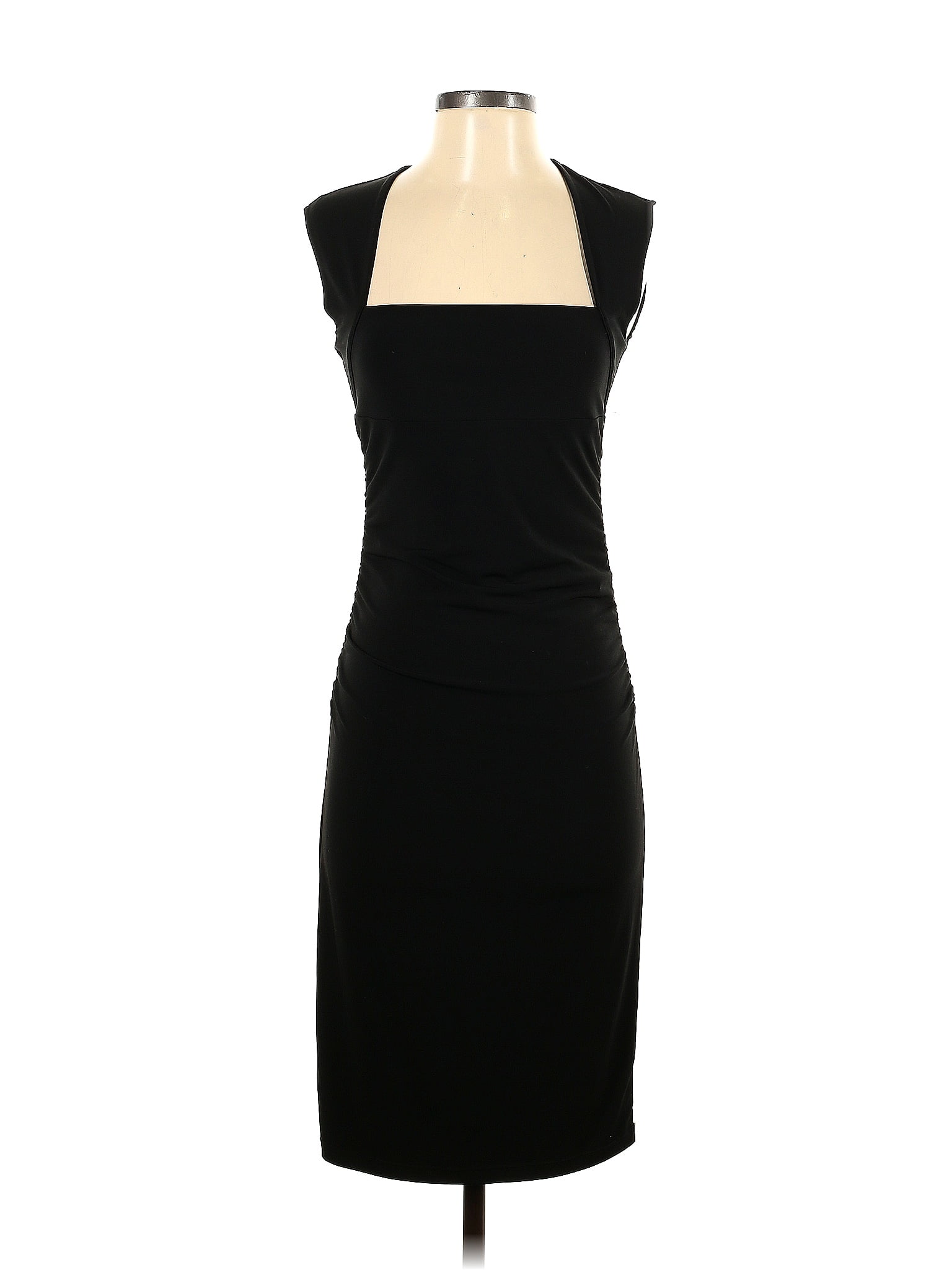 Moda International Solid Black Casual Dress Size S - 52% off | thredUP