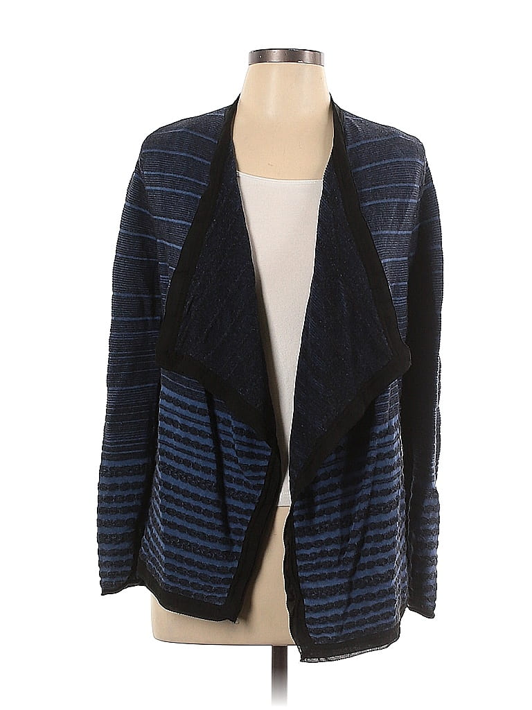 Zozo Color Block Stripes Blue Cardigan Size L - 76% off | thredUP