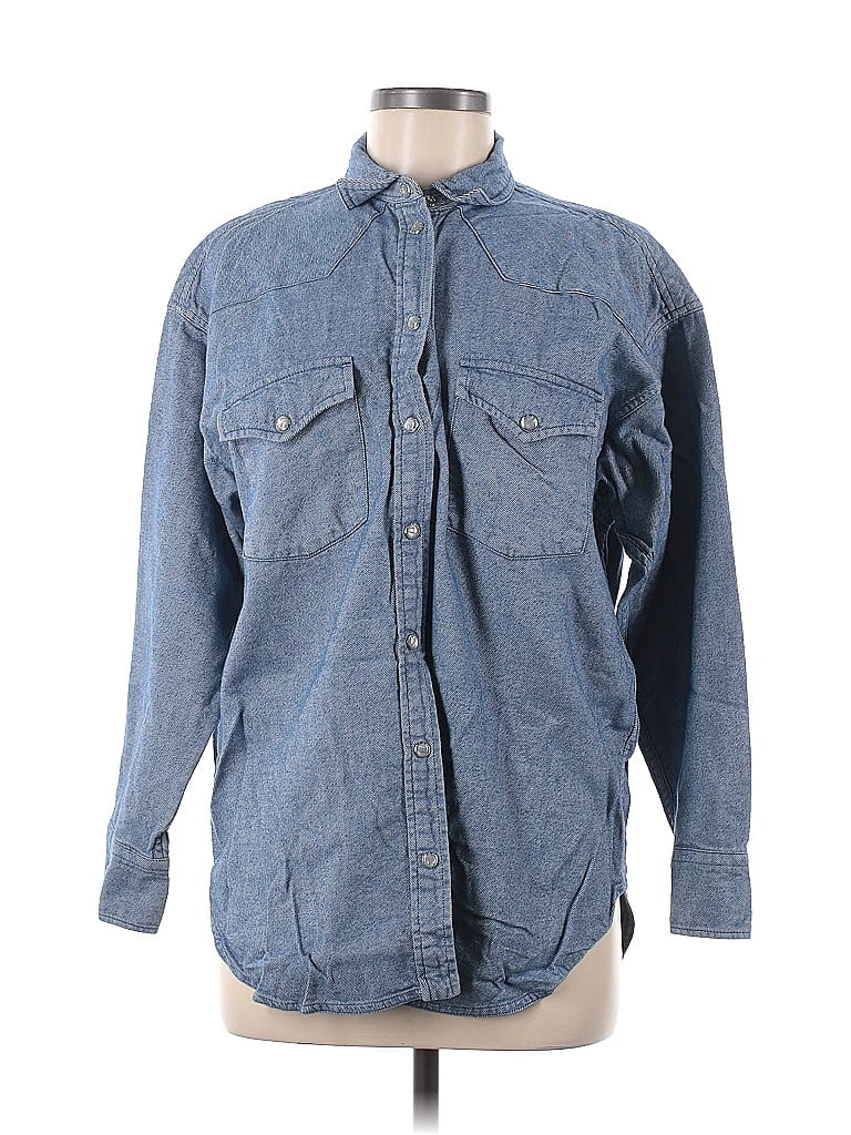 J.Crew 100% Cotton Blue Long Sleeve Button-Down Shirt Size 8 - 90% off | ThredUp