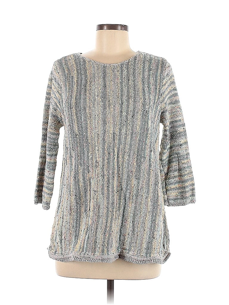J.Jill Blue Pullover Sweater Size M - 68% off | thredUP