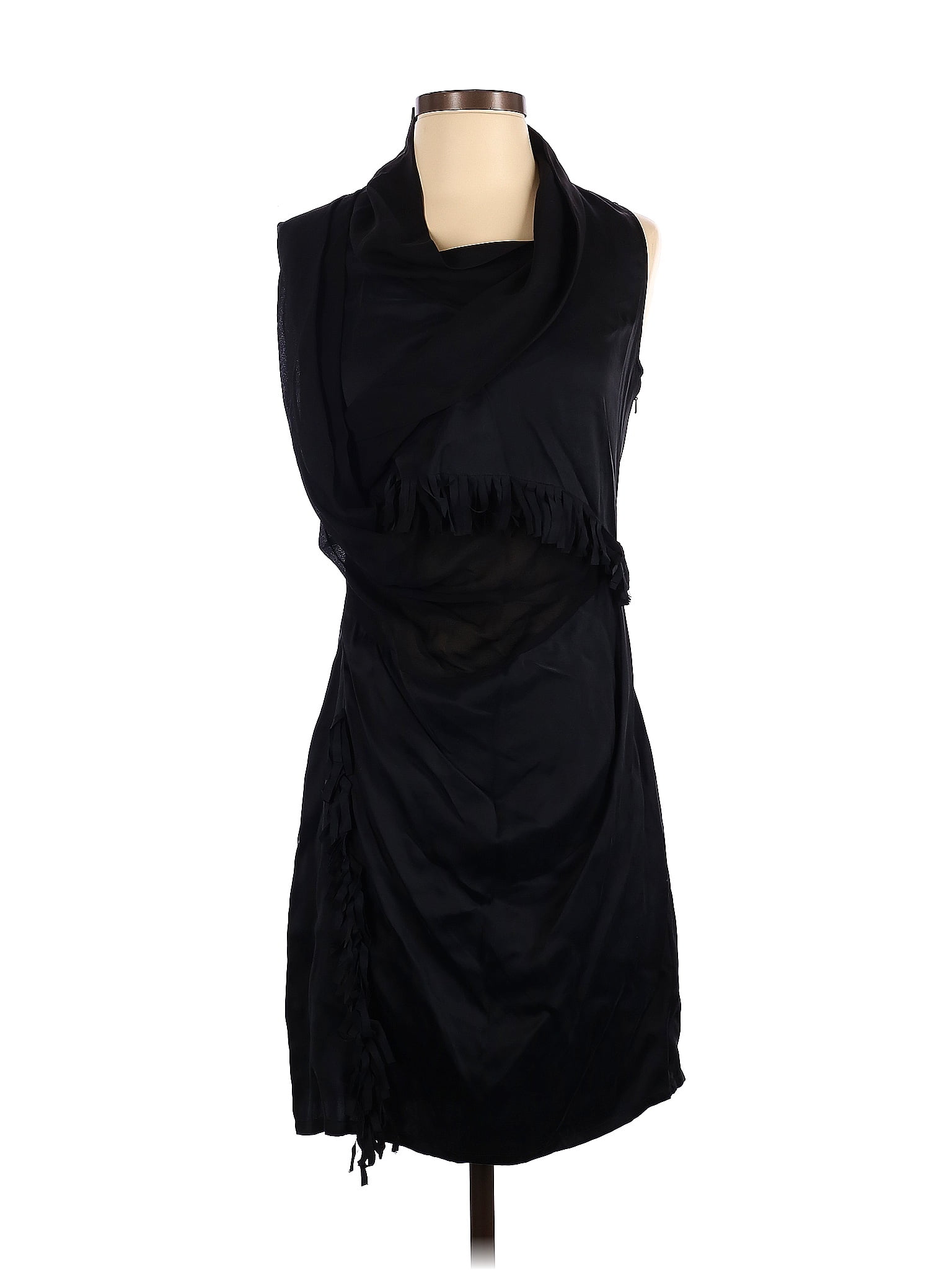 Edun 100% Silk Black Casual Dress Size XS - 74% off | thredUP