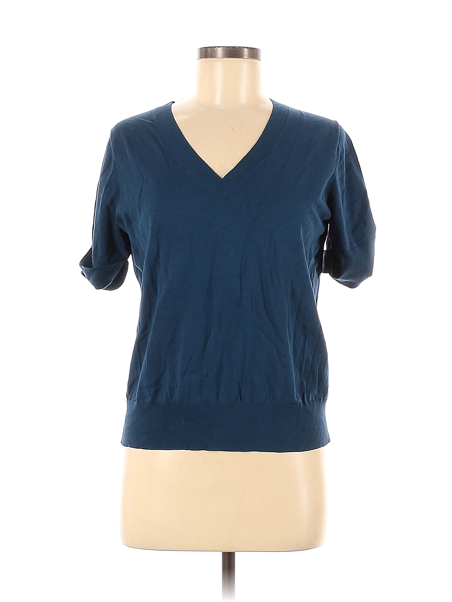 Banana Republic Blue Pullover Sweater Size M 73 Off Thredup