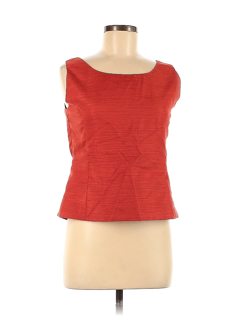 Kasper Red Sleeveless Blouse Size 6 - 82% off | ThredUp