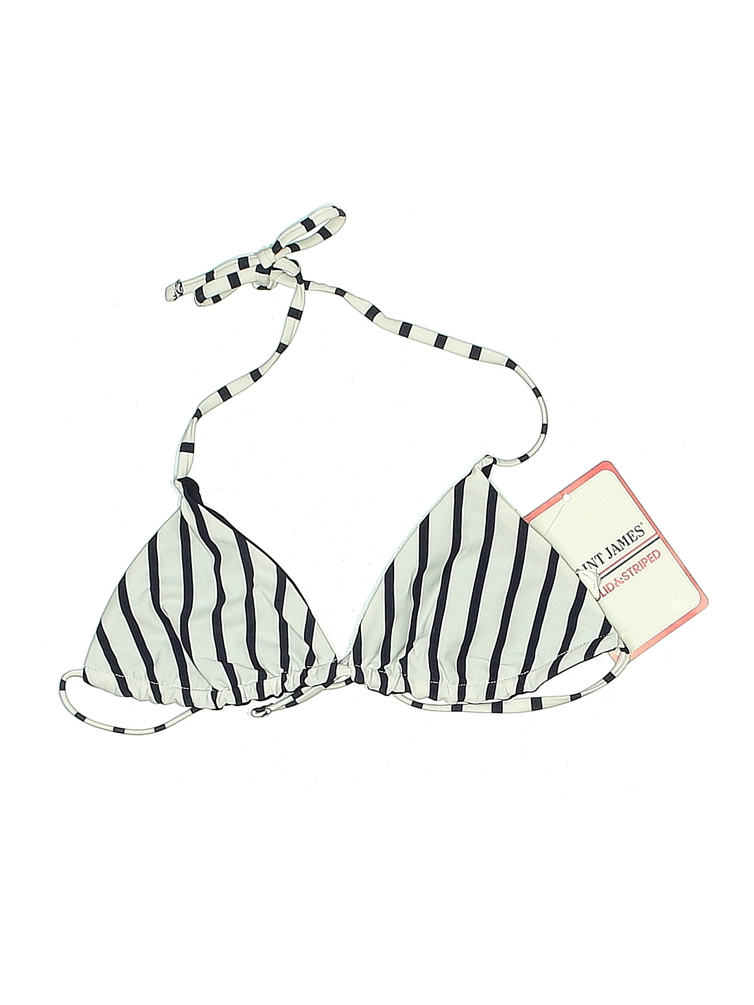 Saint James White Swimsuit Top Size S 75 Off Thredup