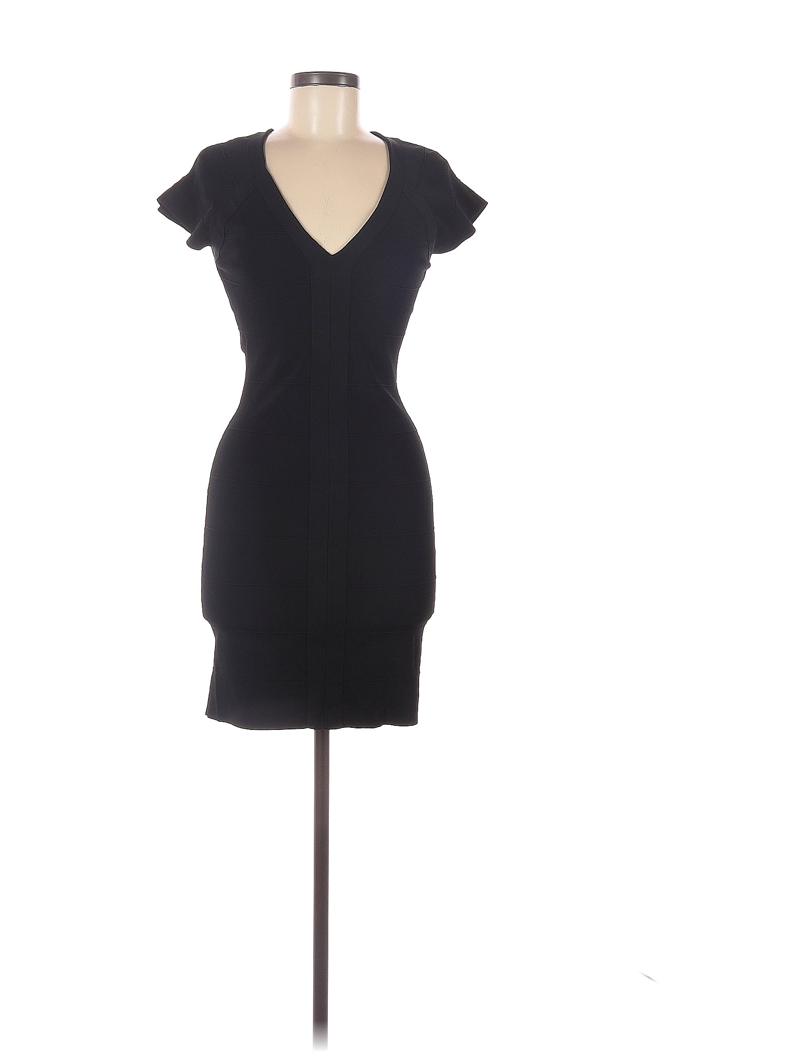 Express Design Studio Solid Black Casual Dress Size M - 71% off | ThredUp