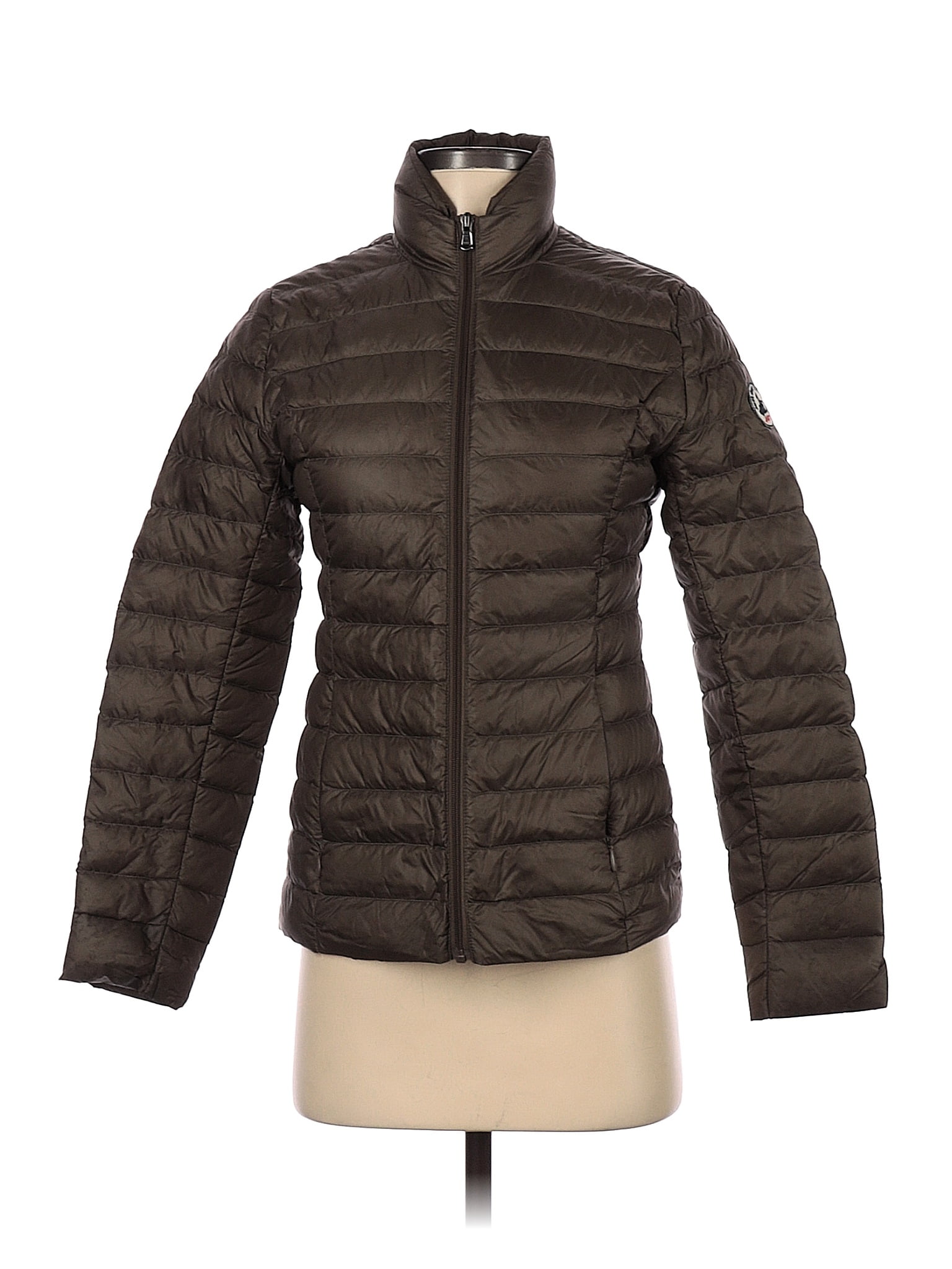 Just Over the Top 100% Polyamide Brown Jacket Size XS - 73% off | thredUP