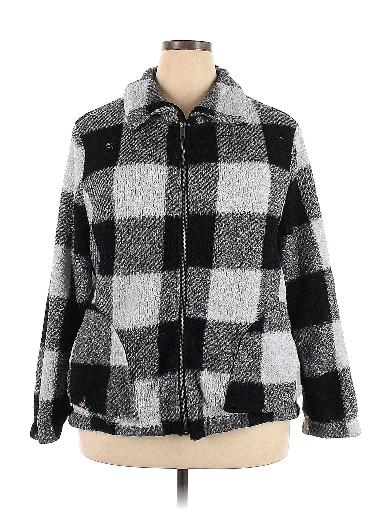 Knapp Studio 100% Polyester Black Jacket Size 2X (Plus) - 40% off | ThredUp