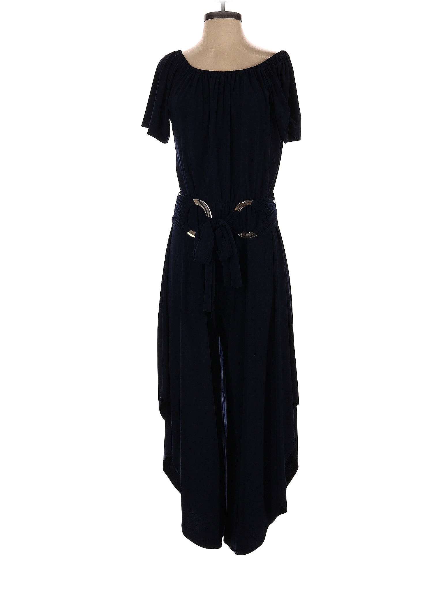 MSK Solid Blue Jumpsuit Size M - 54% off | ThredUp