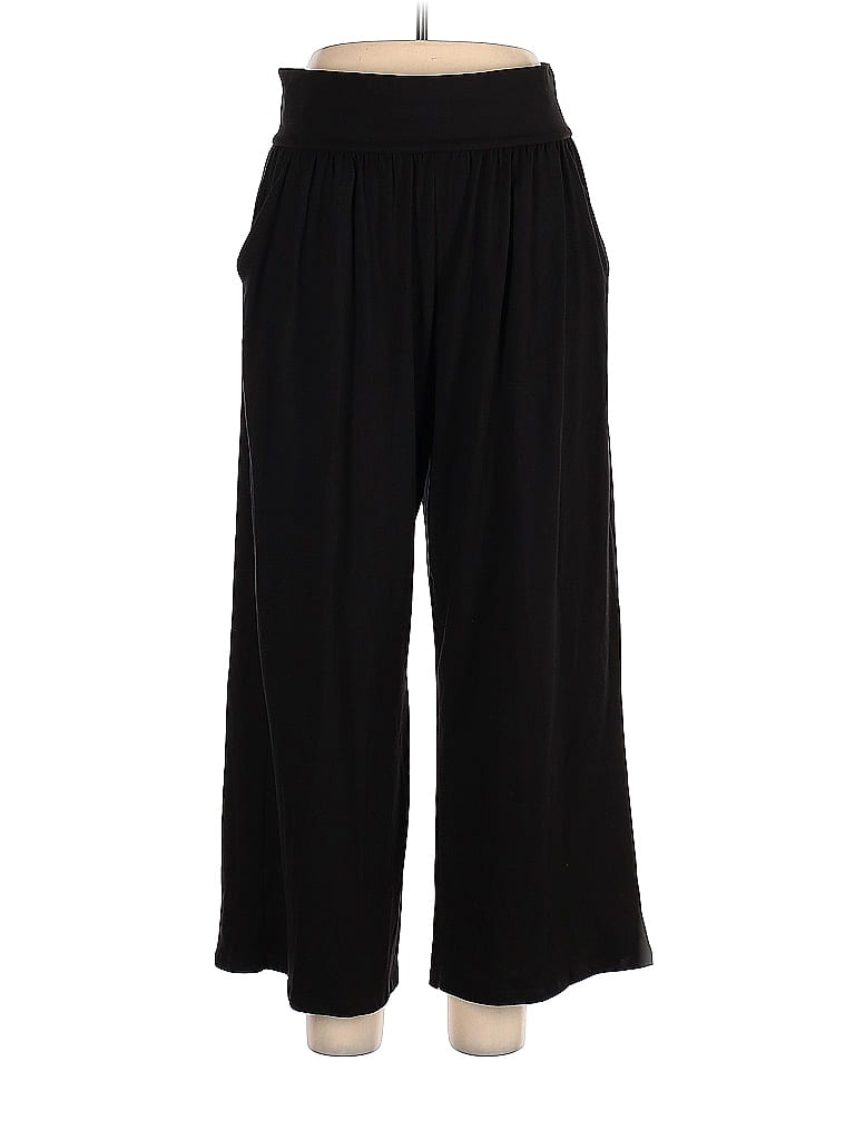 Unbranded Solid Black Casual Pants Size 2X (Plus) - 60% off | thredUP