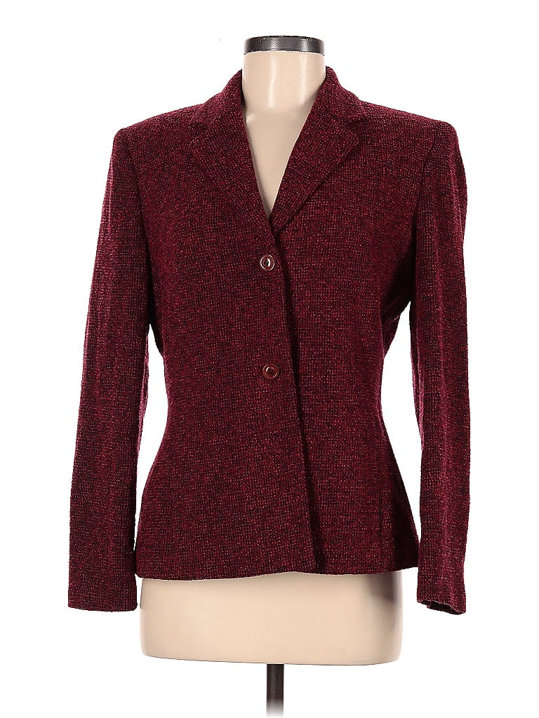 Rena Rowan Red Burgundy Blazer Size 8 - 67% off | thredUP