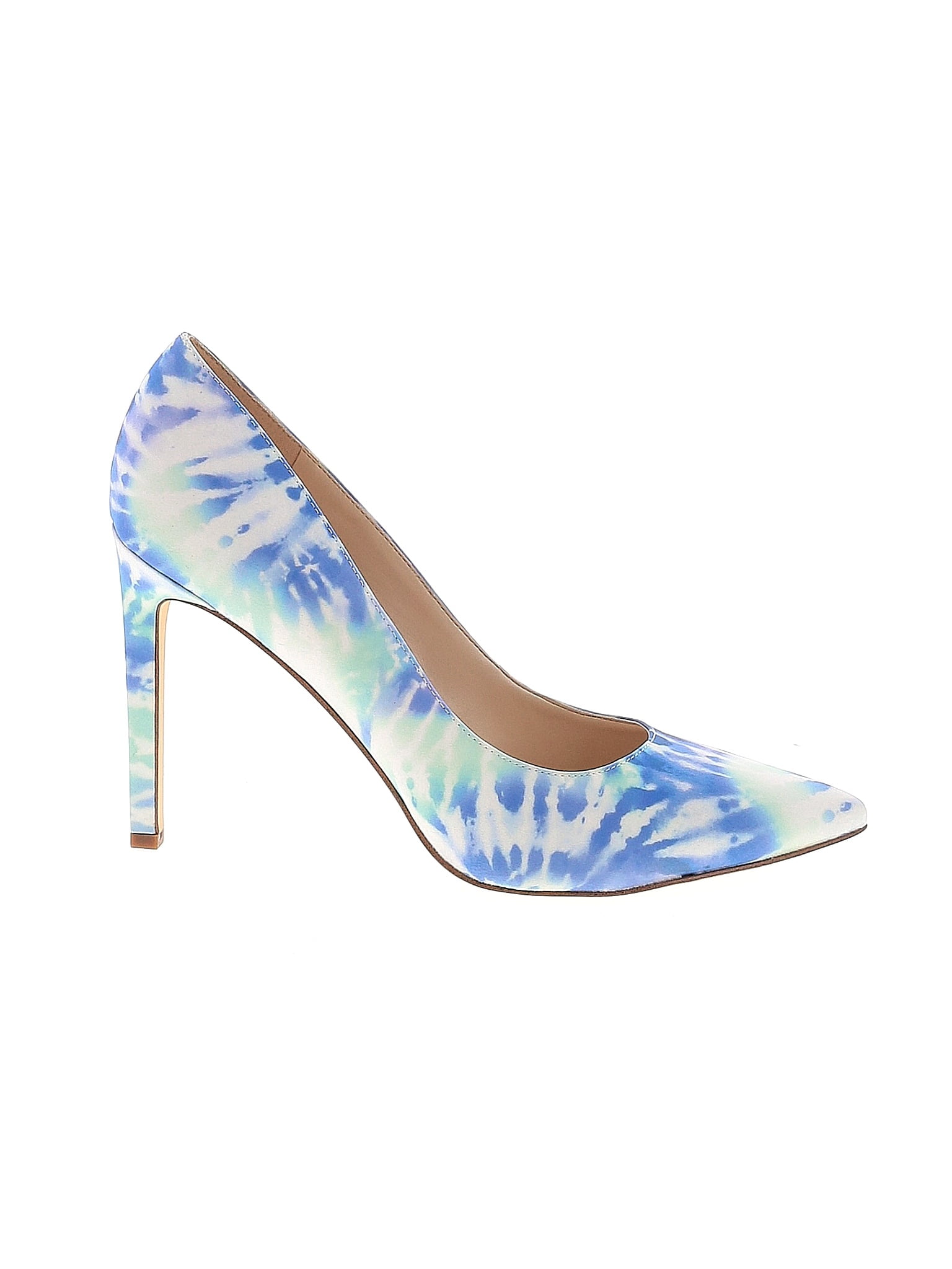 Nine West Tie-dye Multi Color Blue Heels Size 9 - 70% off | thredUP