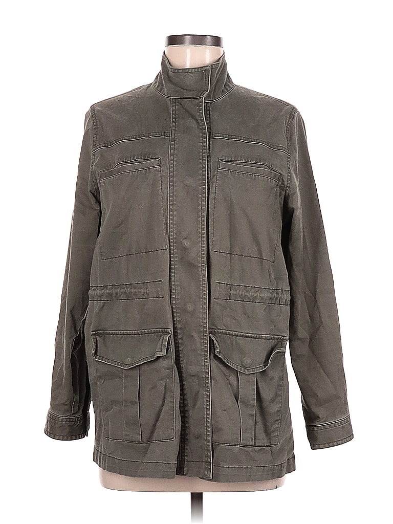 Universal Thread Solid Green Jacket Size M - 43% off | thredUP