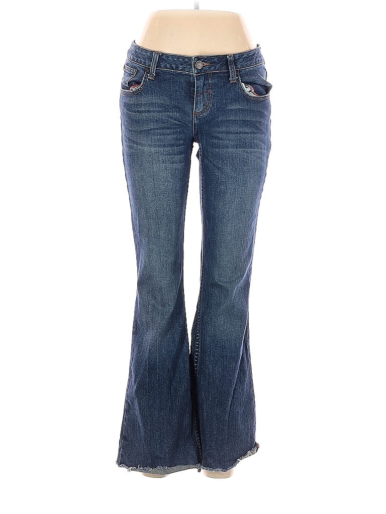 American Rag Solid Blue Jeans Size 9 - 74% off | ThredUp