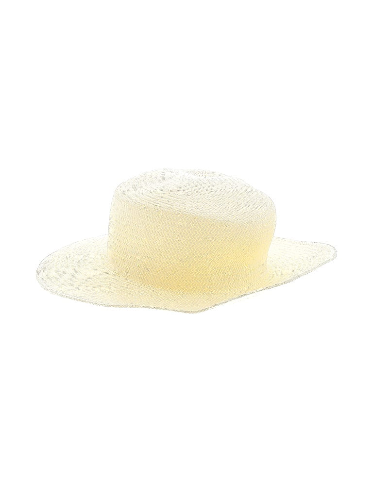 J.Crew 100% Paper Ivory Sun Hat Size M - 60% off | ThredUp