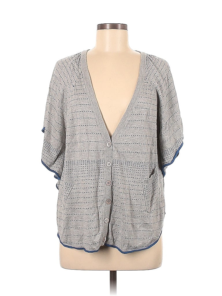 Rutzou Gray Cardigan Size M - 95% off | ThredUp