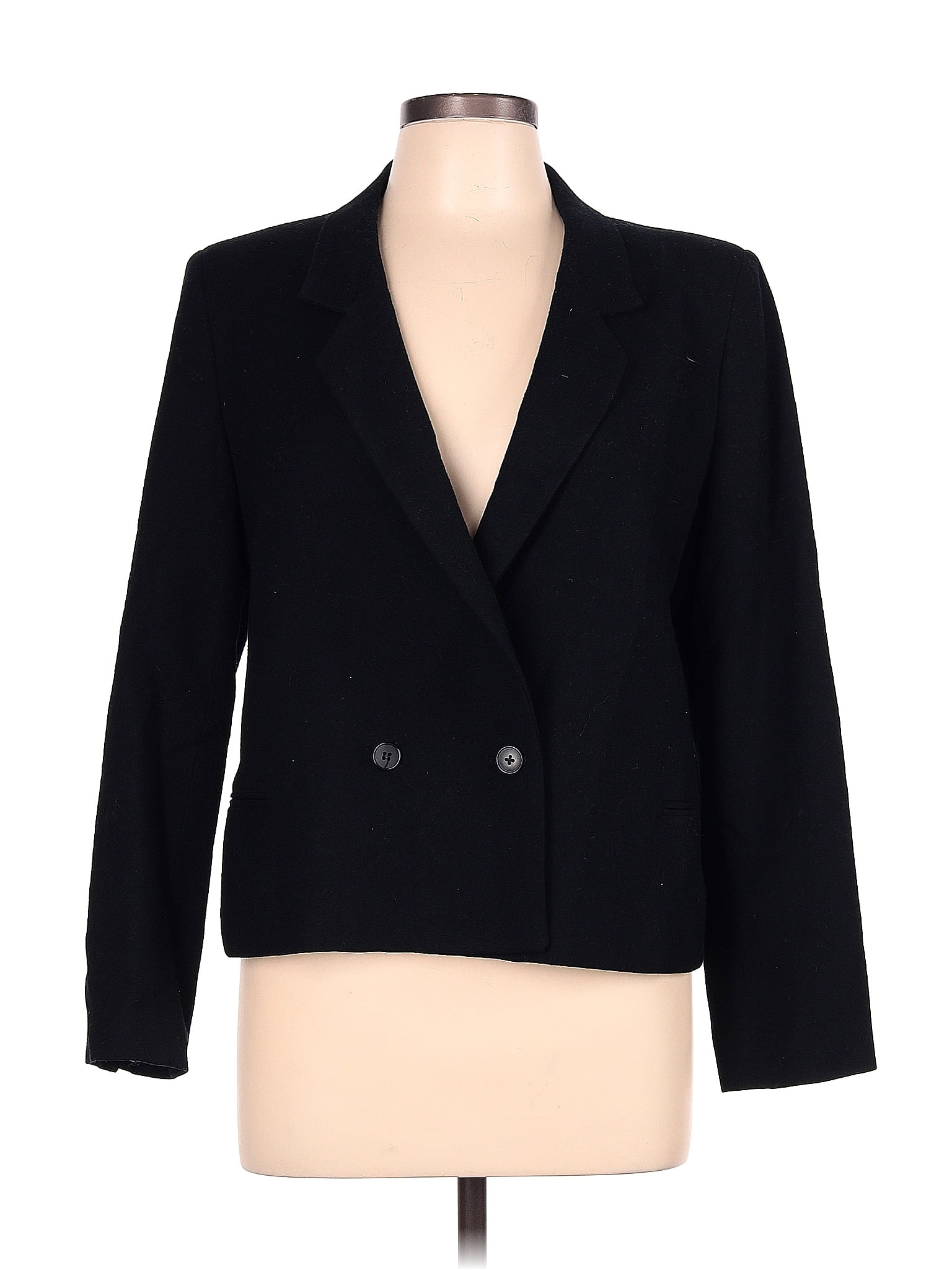 Jones New York 100% Wool Black Wool Blazer Size 12 - 79% off | thredUP