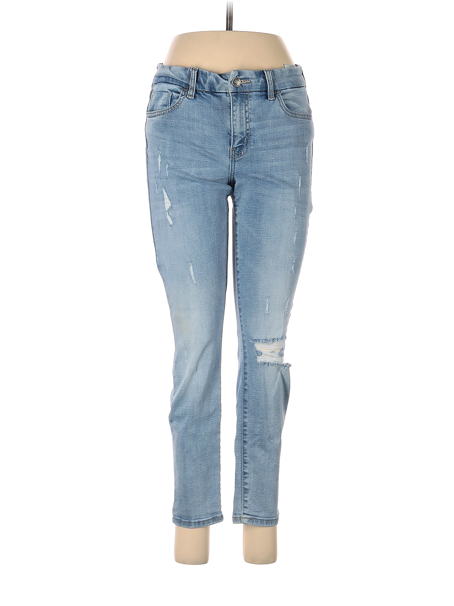 STUDIO BLUE Red Jeans 29 Waist - 62% off | thredUP