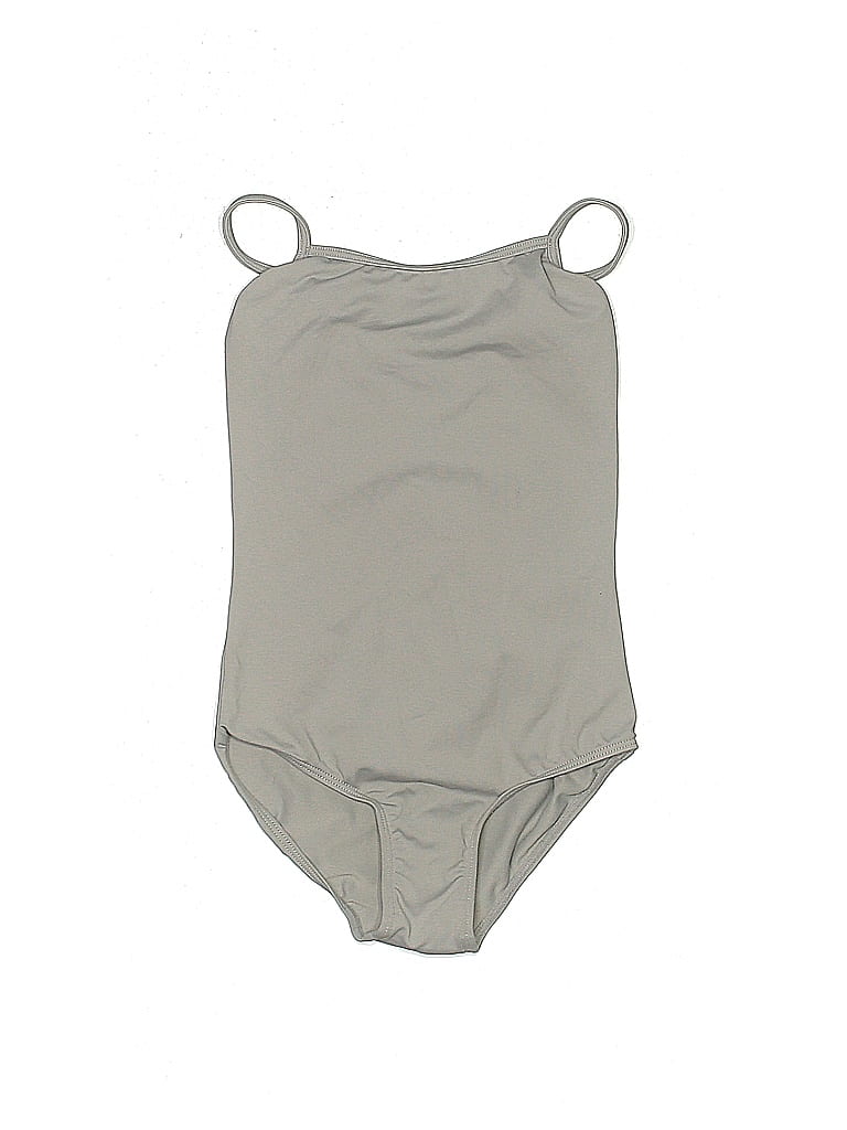 Bloch Solid Gray One Piece Swimsuit Size 6x 7 60 Off Thredup