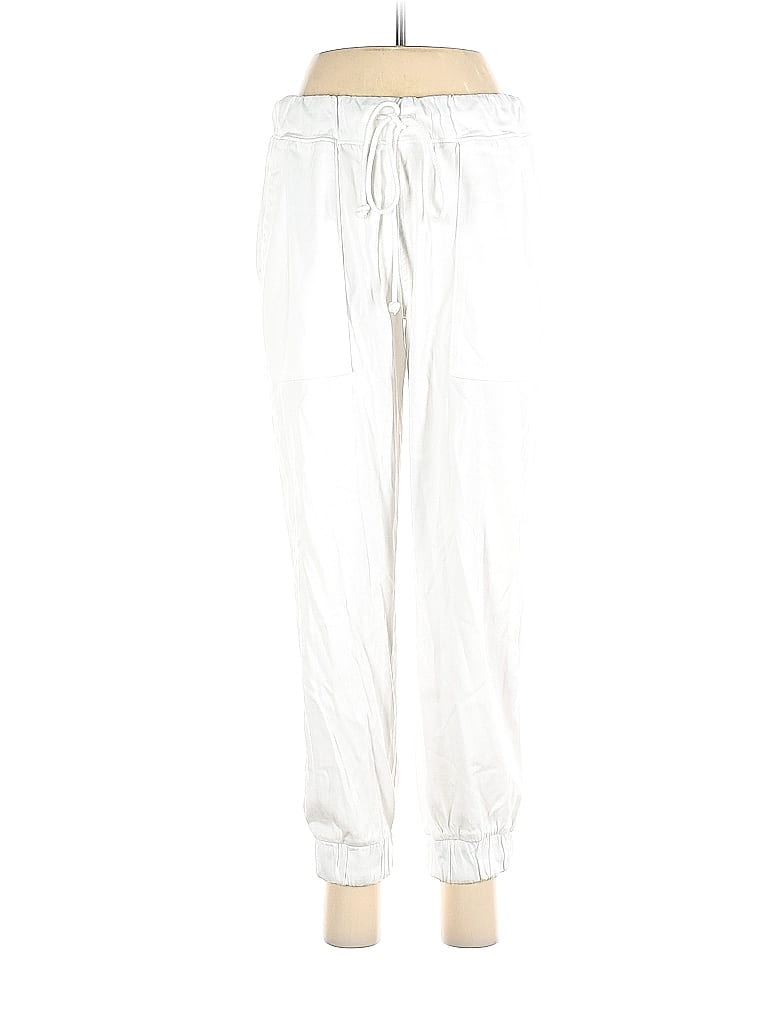 Bella Dahl Solid White Casual Pants Size M - 79% off | ThredUp