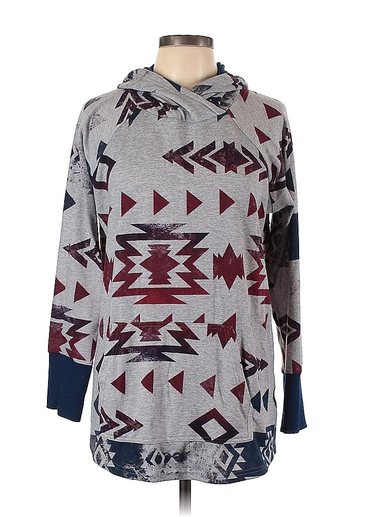 Lularoe Gray Pullover Hoodie Size L - 54% off | thredUP