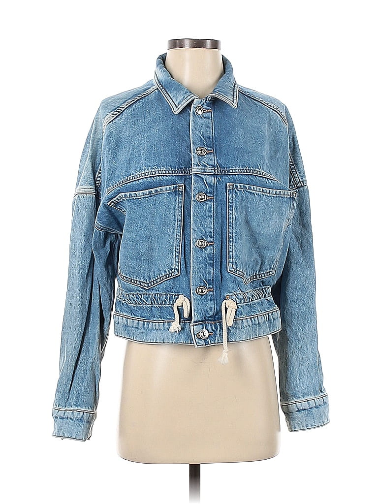 MNG Blue Denim Jacket Size XS - 47% off | thredUP