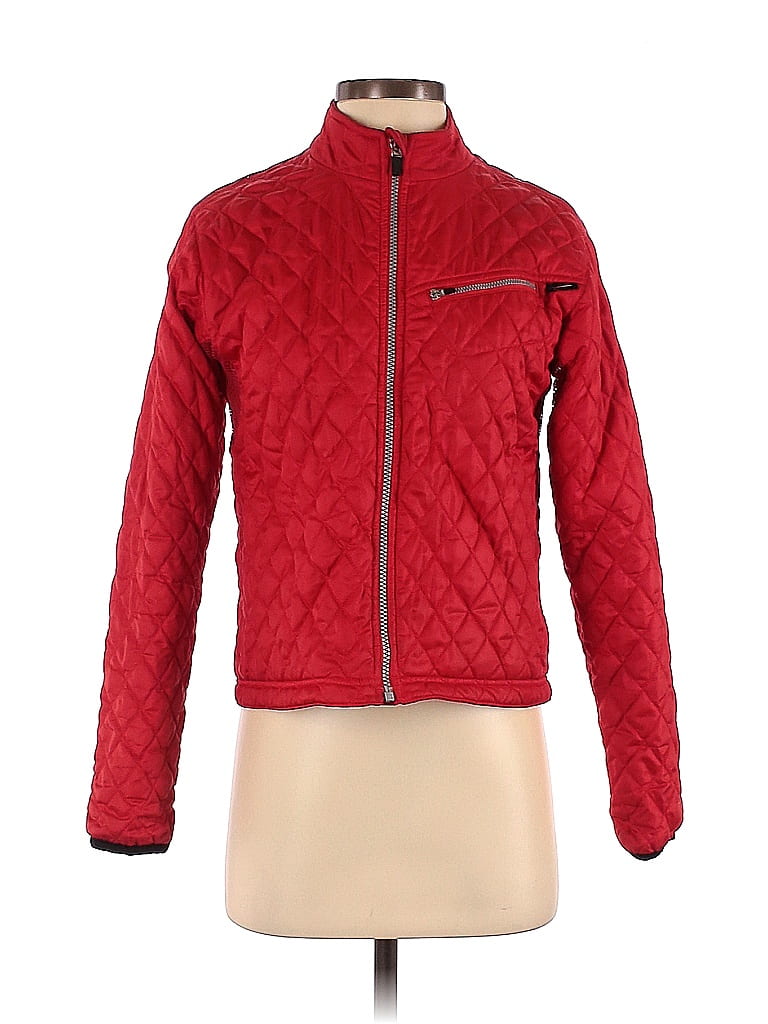 Obermeyer 100% Polyester Red Jacket Size 4 - 77% off | ThredUp