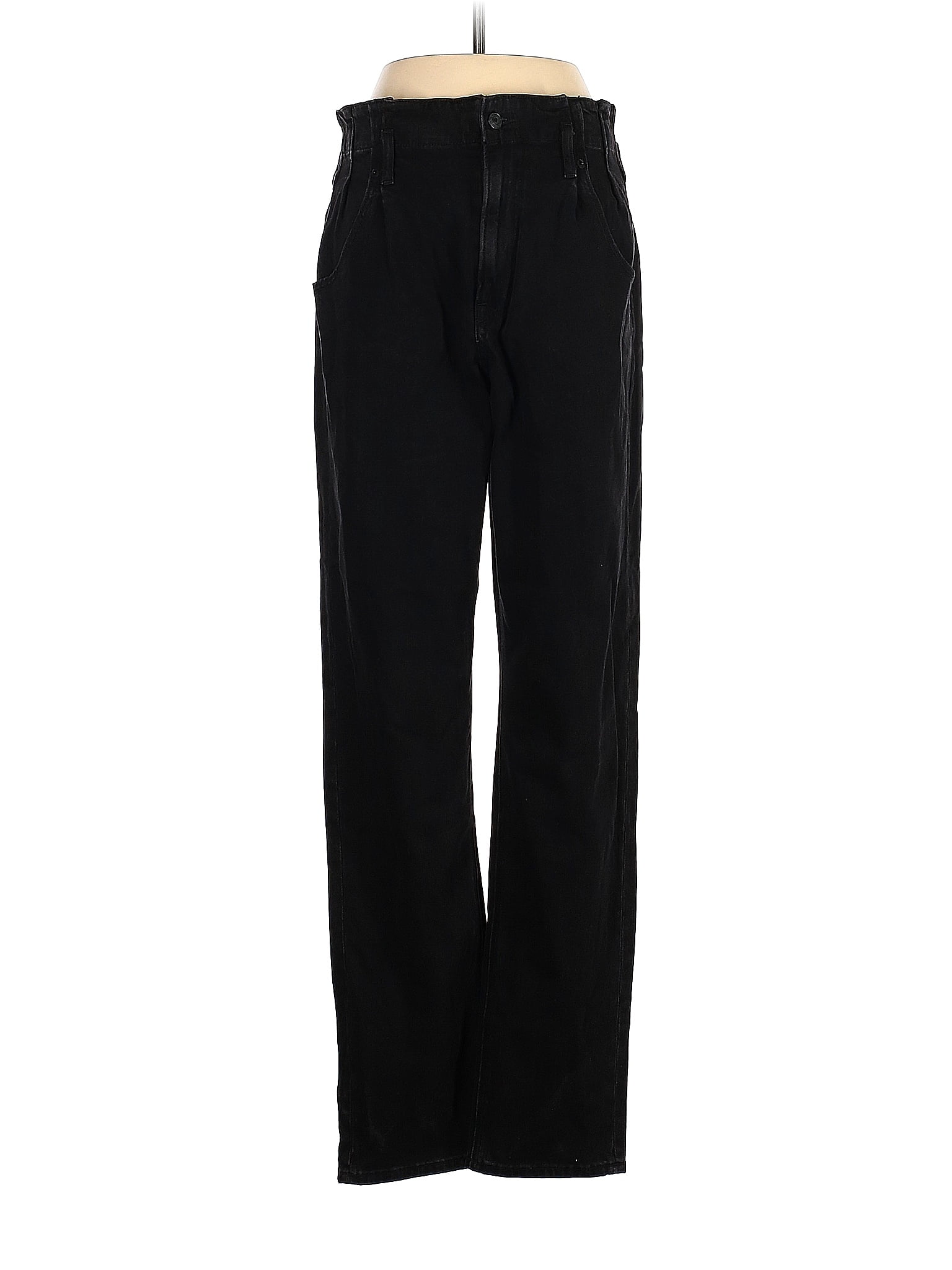 American Eagle Outfitters Solid Black Jeans Size 6 56 Off Thredup