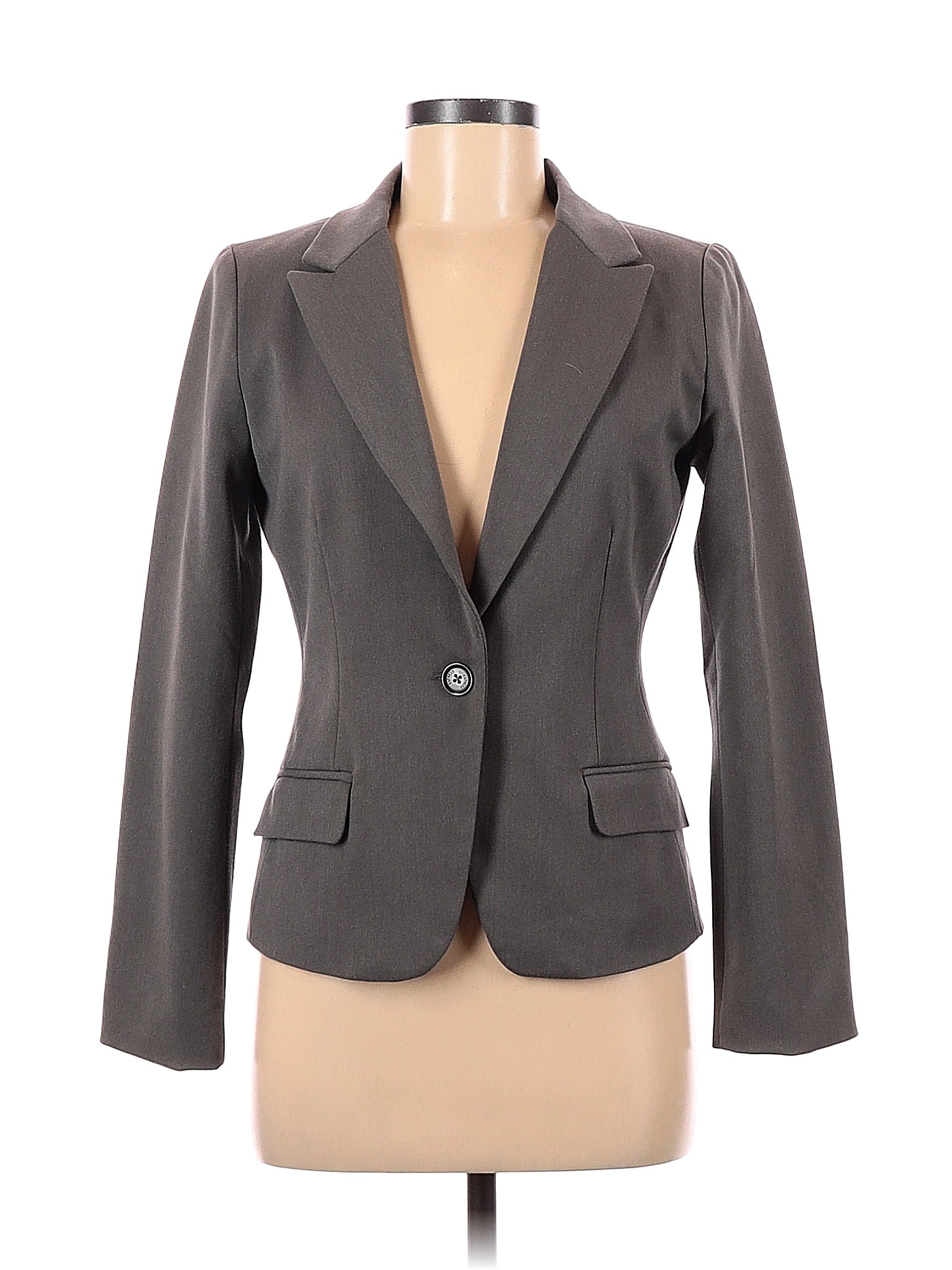 Express Gray Blazer Size 8 - 86% off | ThredUp