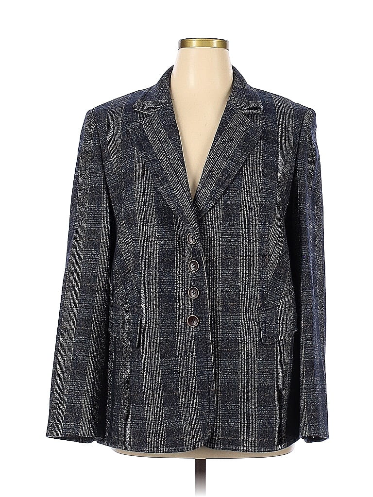 Basler Blue Blazer Size 48 (EU) - 82% off | thredUP