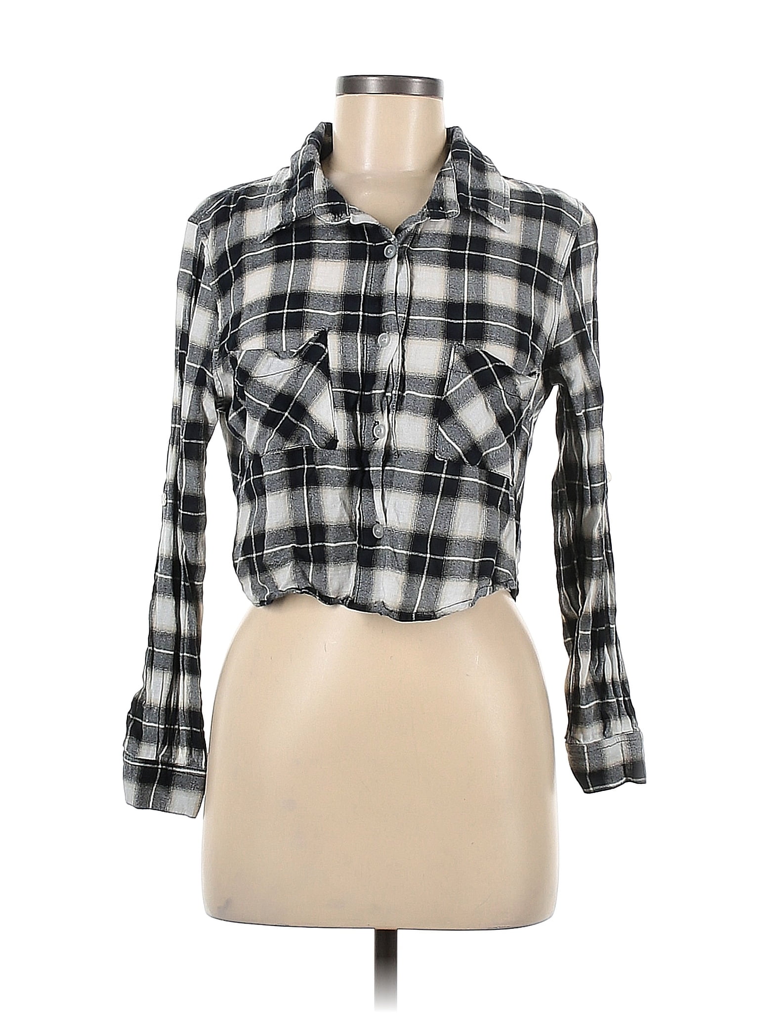 Benjamin Jay Gray Long Sleeve Button-Down Shirt Size M - 72% off | thredUP