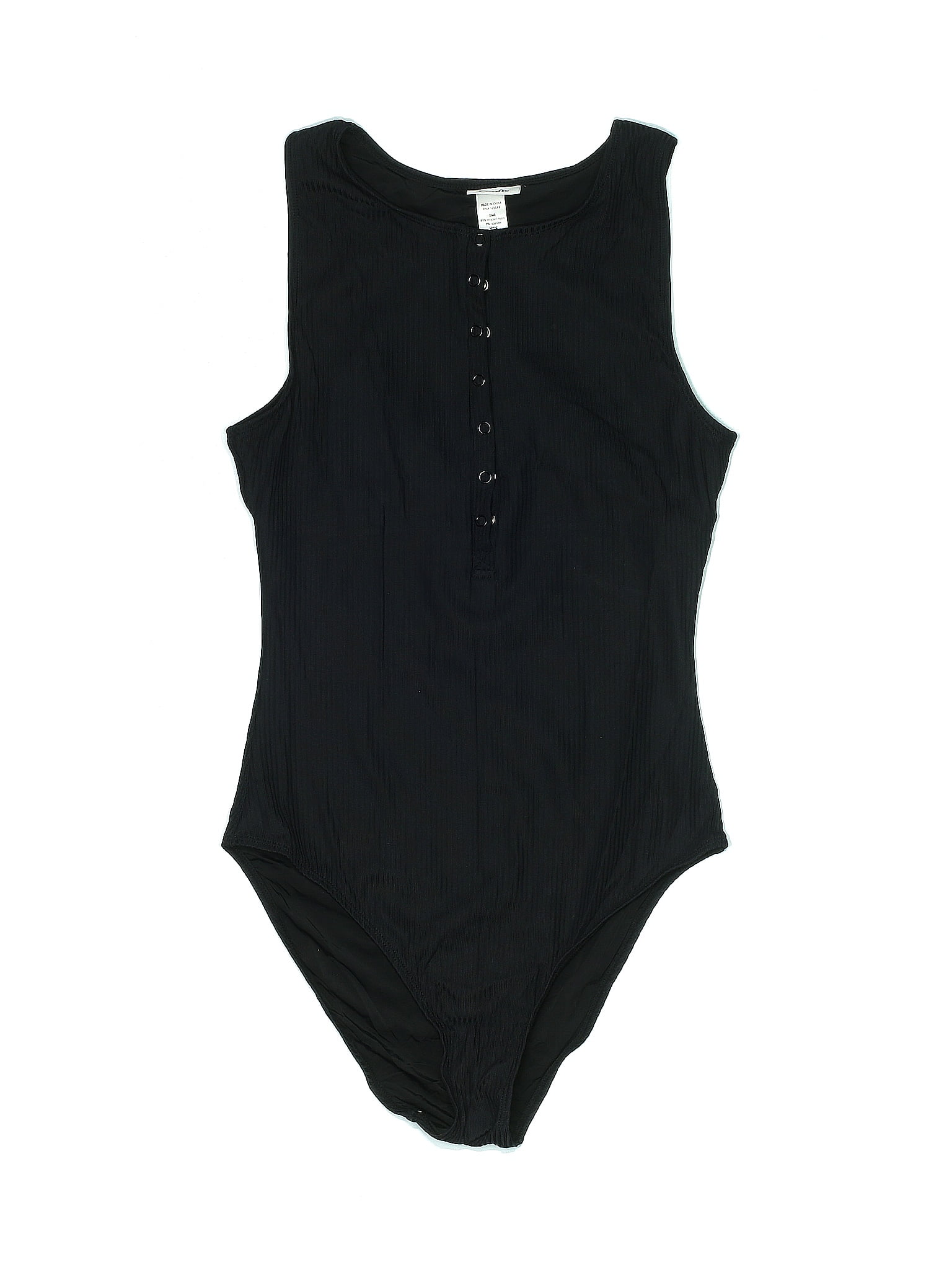 Andie Solid Black One Piece Swimsuit Size S Tall 60 Off Thredup
