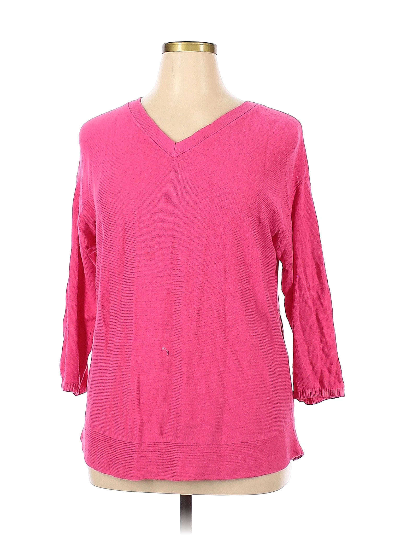 Talbots Outlet Pink Pullover Sweater Size XL - 50% off | thredUP