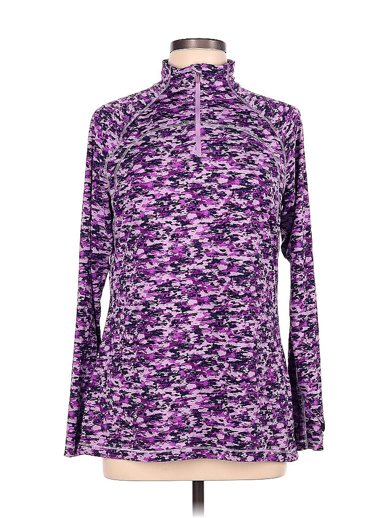 Eddie Bauer Purple Track Jacket Size L - 69% off | thredUP