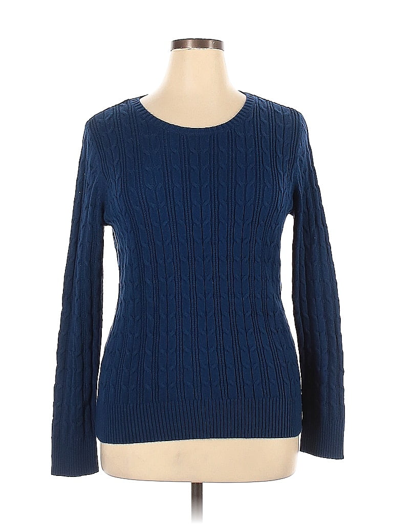St. John's Bay Blue Pullover Sweater Size XL - 66% off | thredUP