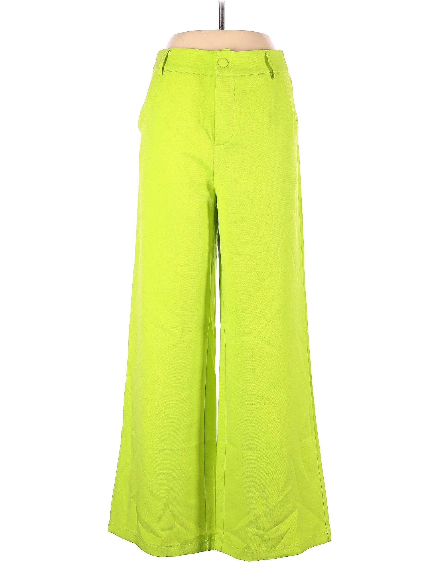 Unbranded 100% Polyester Green Casual Pants Size M - 51% off | thredUP