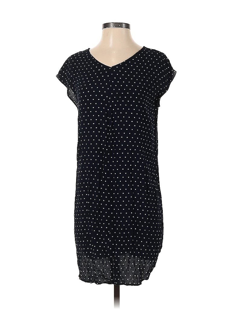 Madewell 100 Viscose Polka Dots Black Casual Dress Size S 81 Off