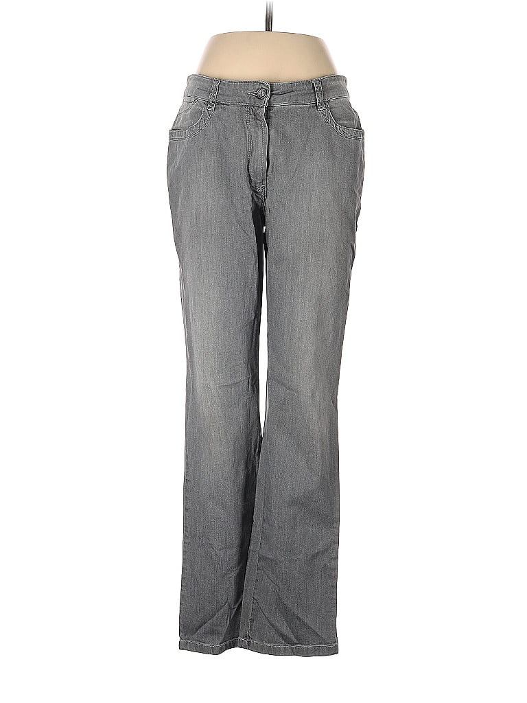 Basler 100% Cotton Gray Jeans Size 40 (EU) - 85% off | ThredUp