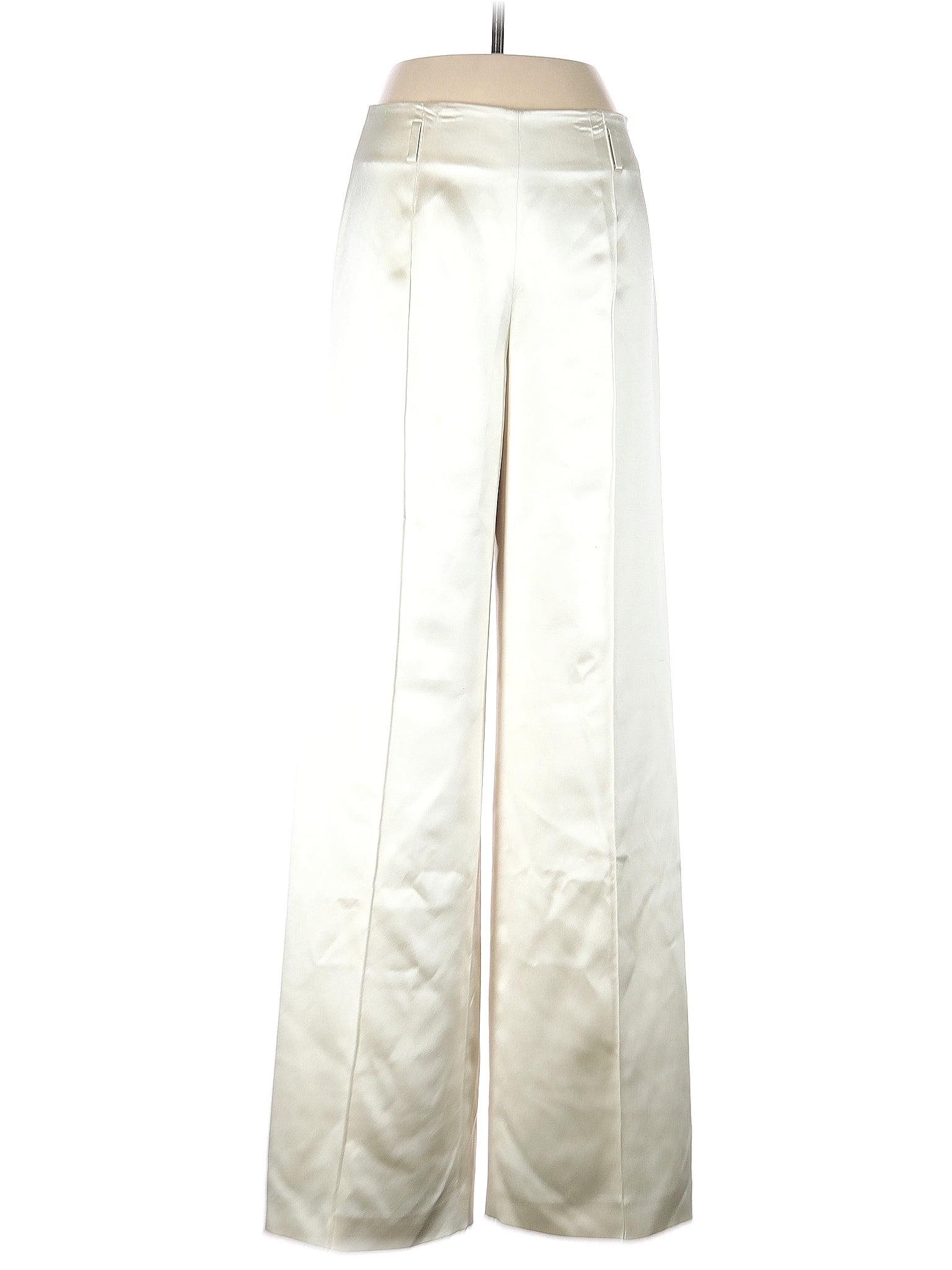 Ralph Lauren Black Label 100% Silk Ivory Silk Pants Size 6 - 82% off ...
