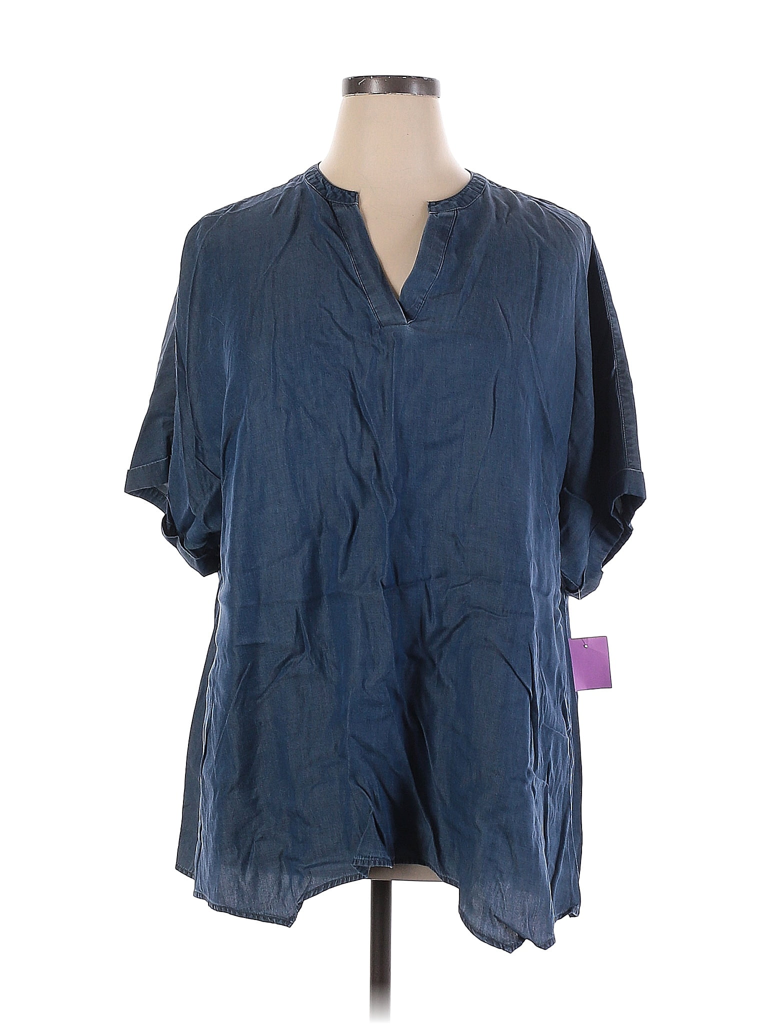 VISION 155 Blue Short Sleeve T-Shirt Size XL - 8% off | thredUP