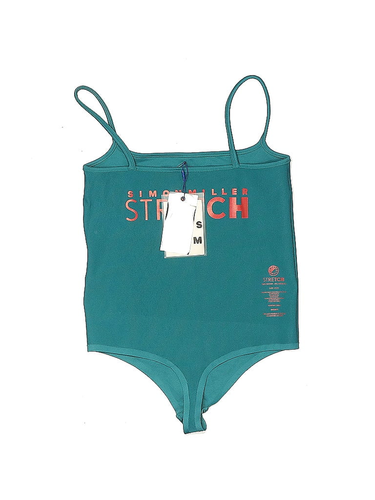 Simon Miller Graphic Solid Teal Bodysuit Size XS - Sm - 73% off | thredUP