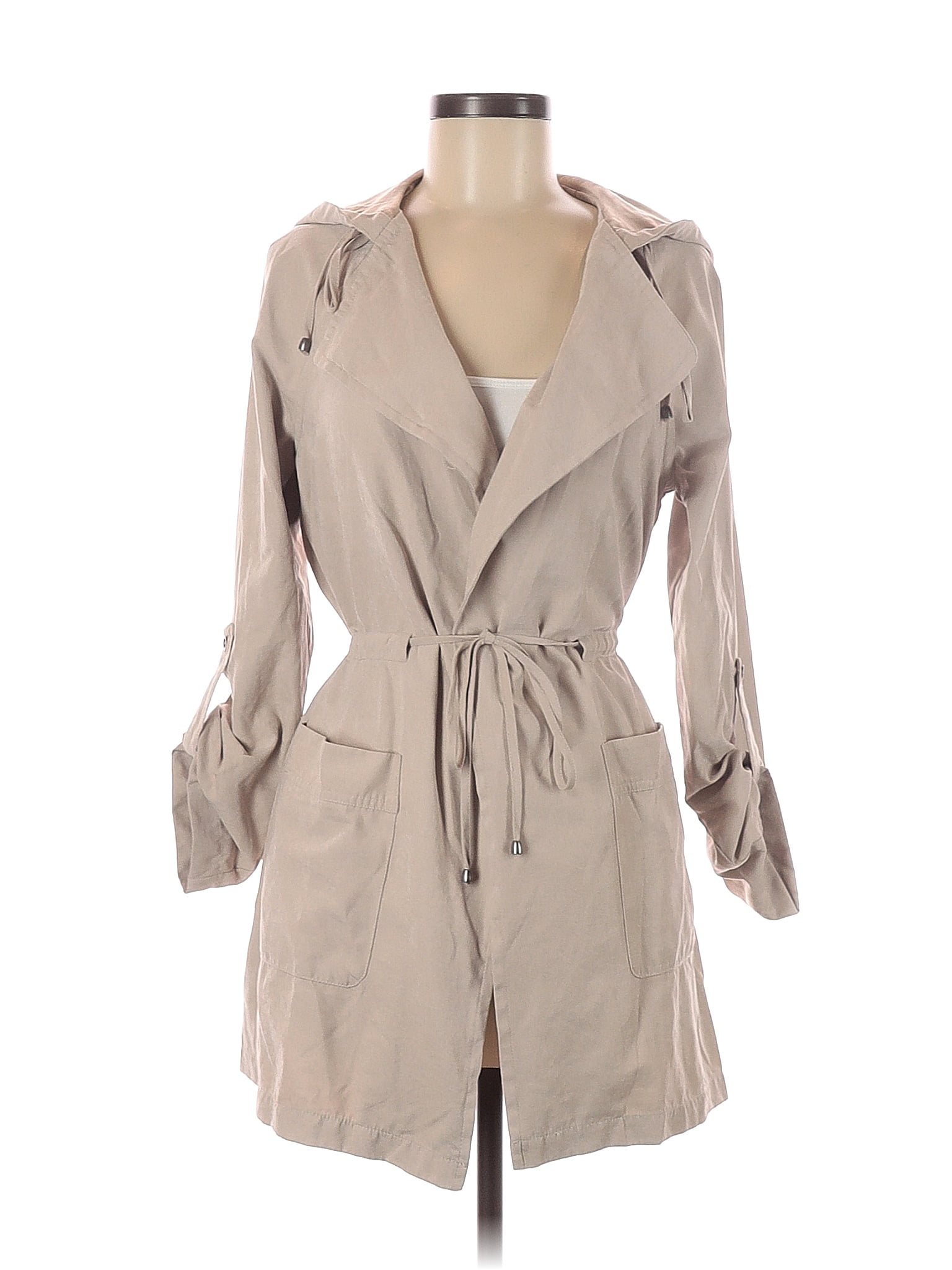 Be Cool Tan Coat Size M - 52% off | thredUP